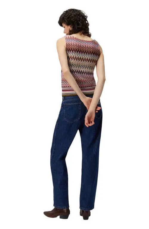 Missoni Zigzag Knit Tank Top