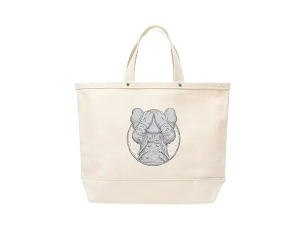 KAWS X Human Made Joopiter Tote Bag - Natural