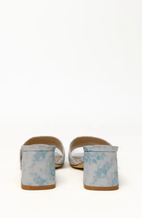 KENDALL LOUISE Abigail Heels - Blue Floral