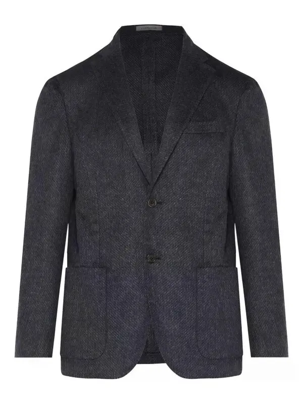 Corneliani Textured Two-button Blazer