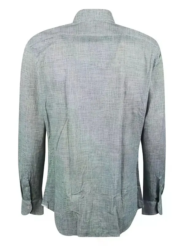 XACUS Textured Long-sleeved Shirt
