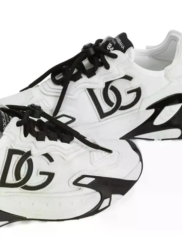 Dolce & Gabbana Day Faster Viscose Sneakers - White