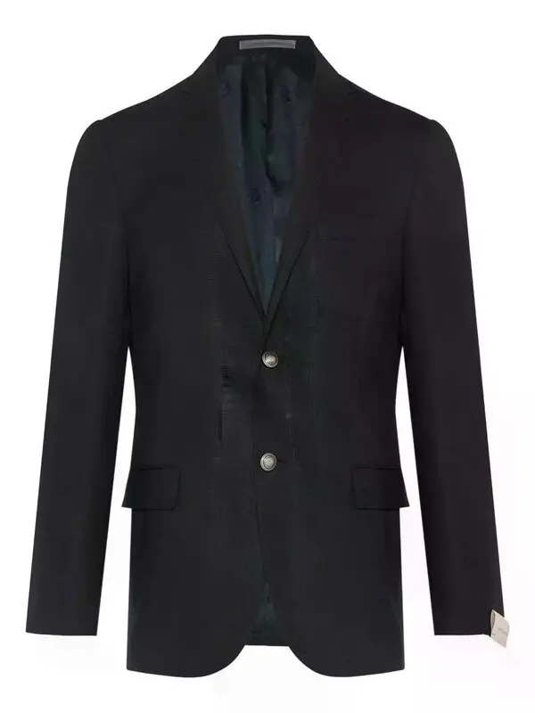 Corneliani Two-button Textured Blazer