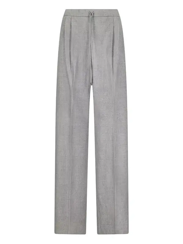 Max Mara Pleated Drawstring Trousers