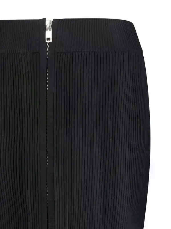 Sportmax Ribbed Zip-front Maxi Skirt