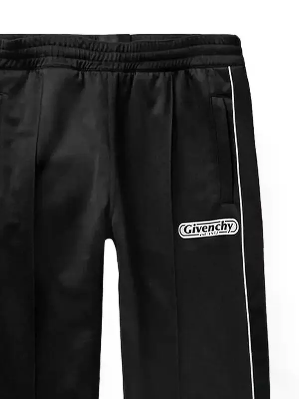 Givenchy Side-stripe Logo-patch Sweatpants