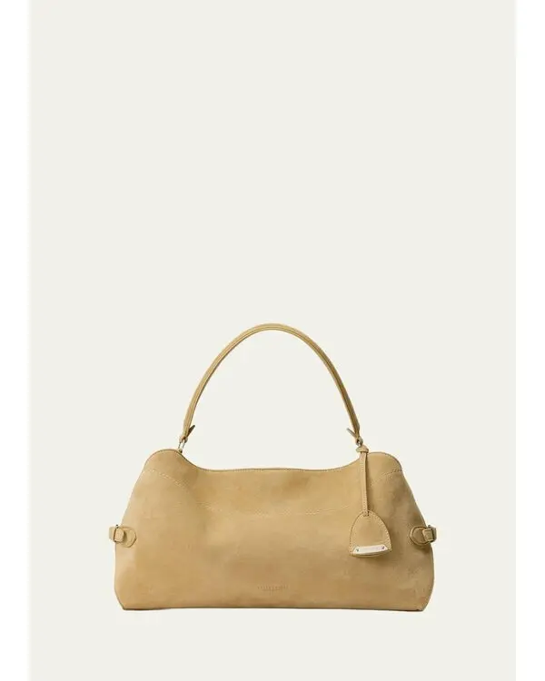 Ralph Lauren The Calf-suede Shoulder Bag