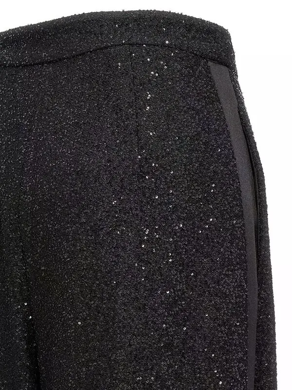 Max Mara Sequin-appliqué Trousers