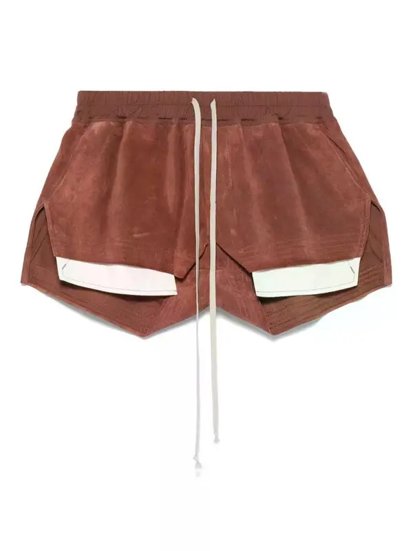 Rick Owens Panelled Drawstring Shorts