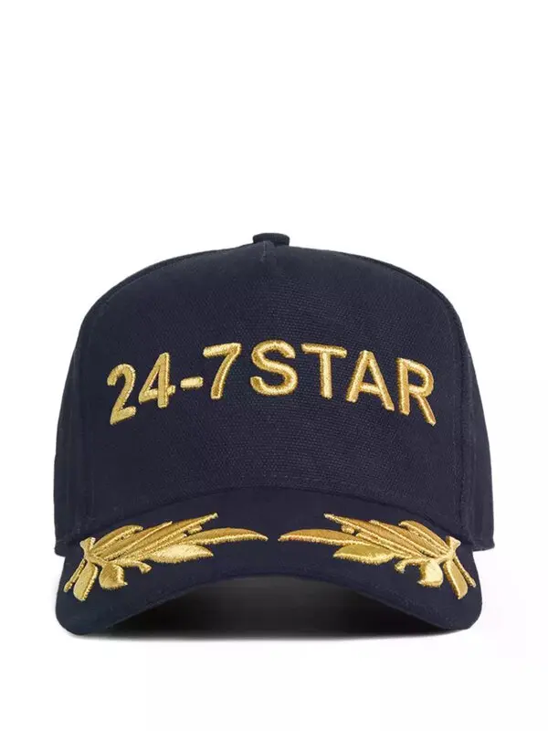 Dsquared2 Embroidered Baseball Cap - Black