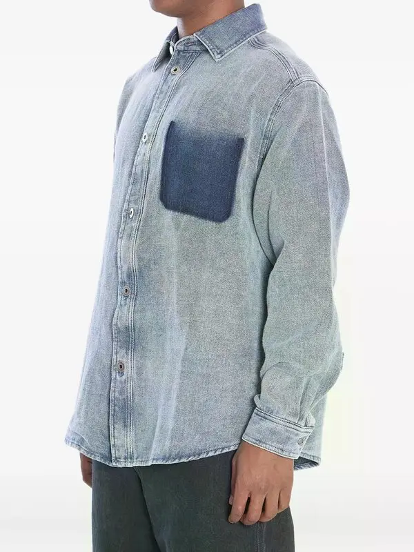 Loewe Long-sleeve Denim Shirt