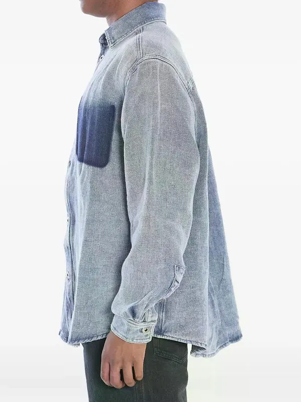 Loewe Long-sleeve Denim Shirt