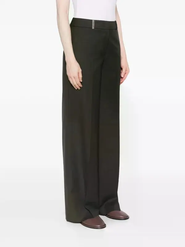 Peserico High-waisted Wide-leg Trousers