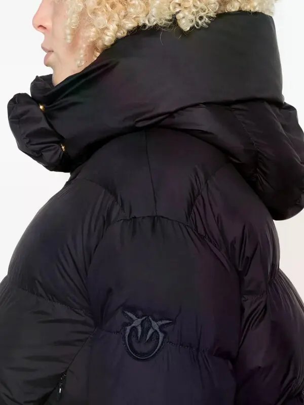 Pinko Quilted High-neck Puffer Jacket