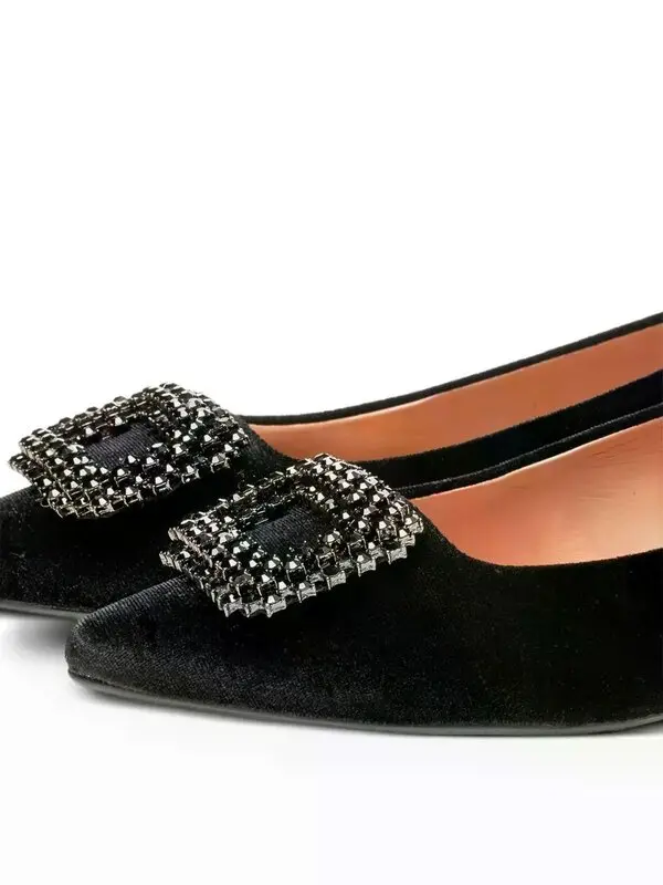 POCHE PARIS Embellished Pointed-toe Pumps