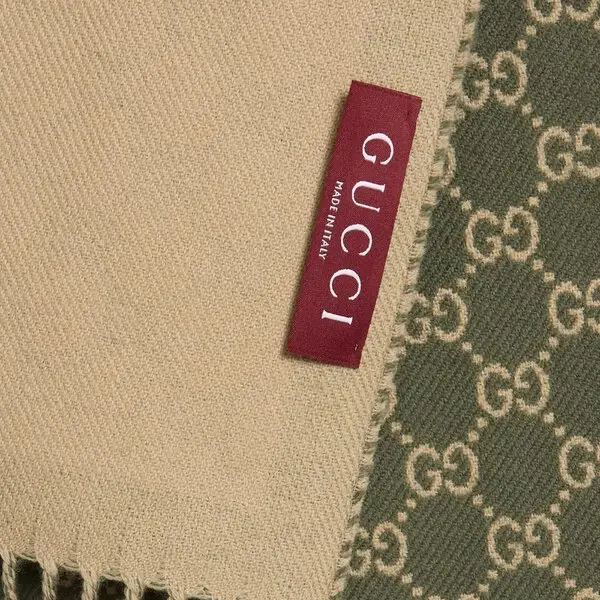 Gucci Allover Gg Scarf