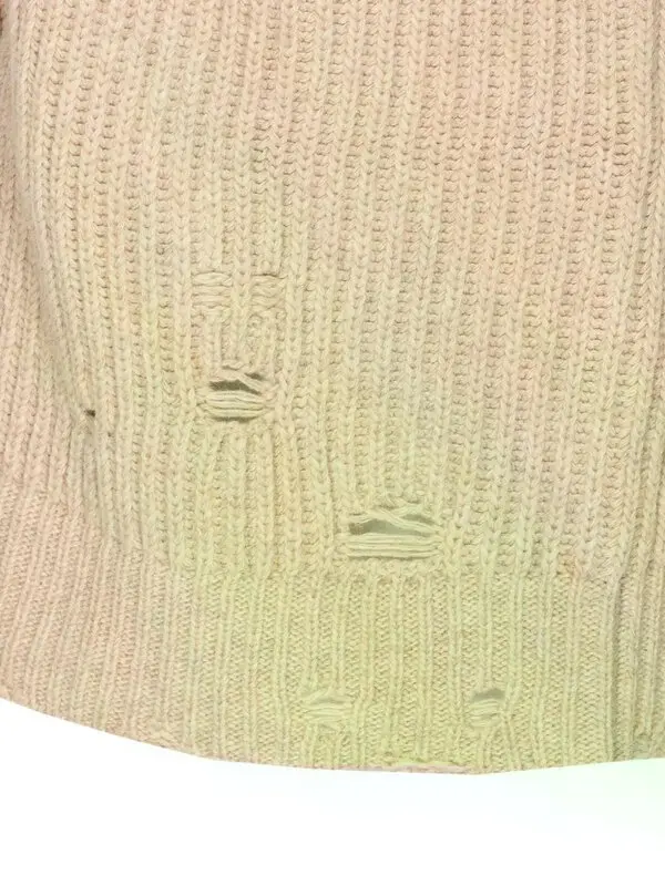 MAISON MARGIELA High Neck Zip-front Top - Neutrals