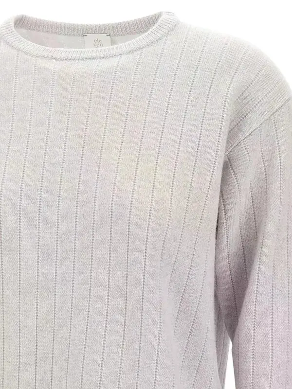 Eleventy Ribbed Crew-neck Sweater