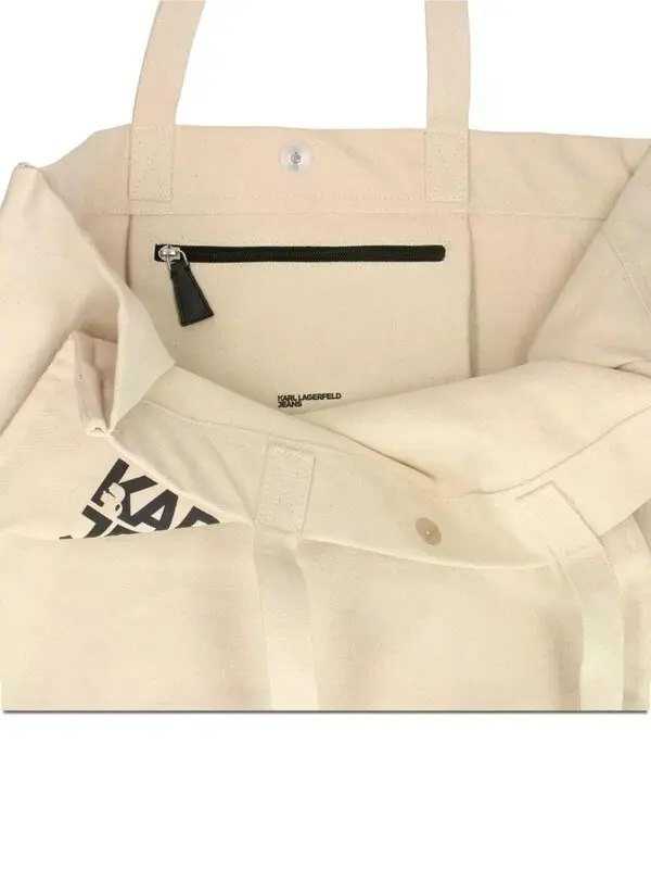 Karl Lagerfeld Logo-print Tote Bag