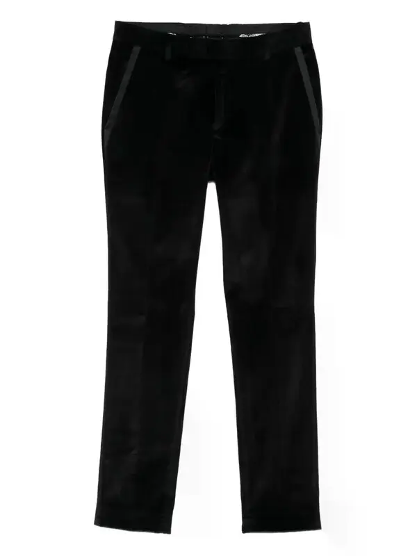 Karl Lagerfeld Side Stripe Velvet Trousers