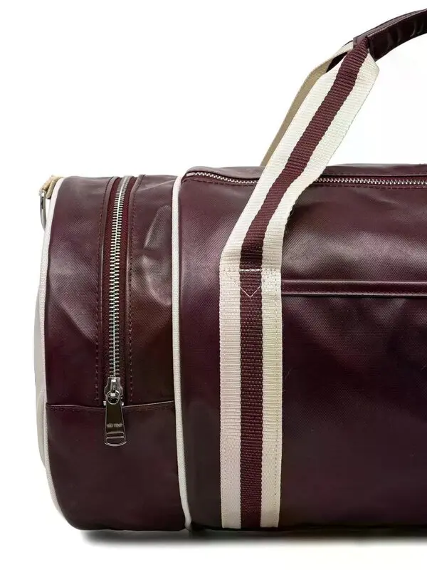 Fred Perry Logo-print Holdall - Red