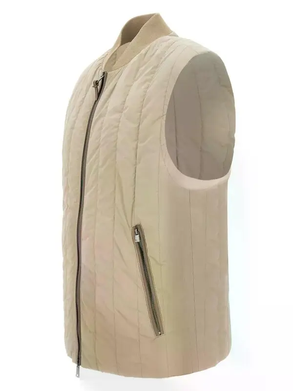 BOSS Quilted Zip-front Gilet