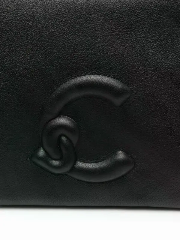 COCCINELLE Mini Embossed-logo Chain Shoulder Bag