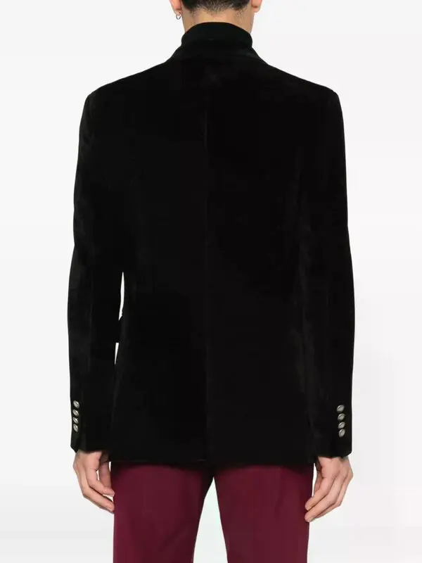 REVERES 1949 Double-breasted Velvet Jacket