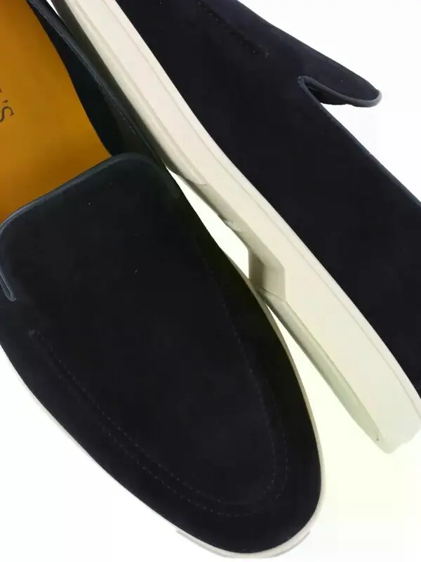 DOUCAL'S Suede Loafers - Blue