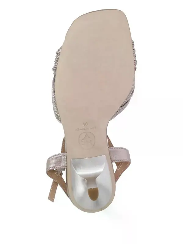 Ash 60mm Knotted Ankle-strap Sandals