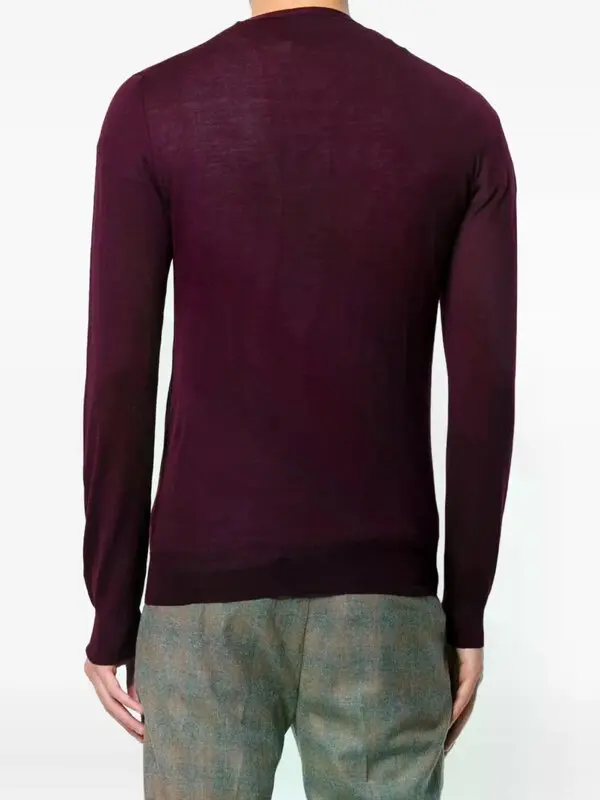 PAOLO PECORA Wool Crewneck Sweatshirt