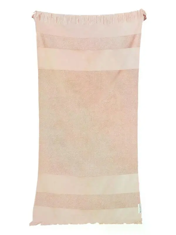 SUNNYLIFE Fringed-trims Towel - Pink