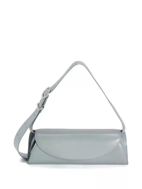 JIL SANDER Small Cannolo Shoulder Bag - Grey
