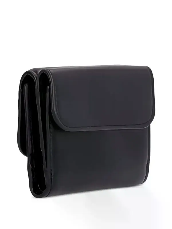 Chloé Small Marcie Tri-fold Leather Wallet - Black