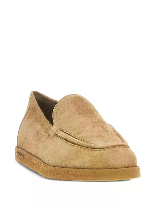 Max Mara Suede Loafers