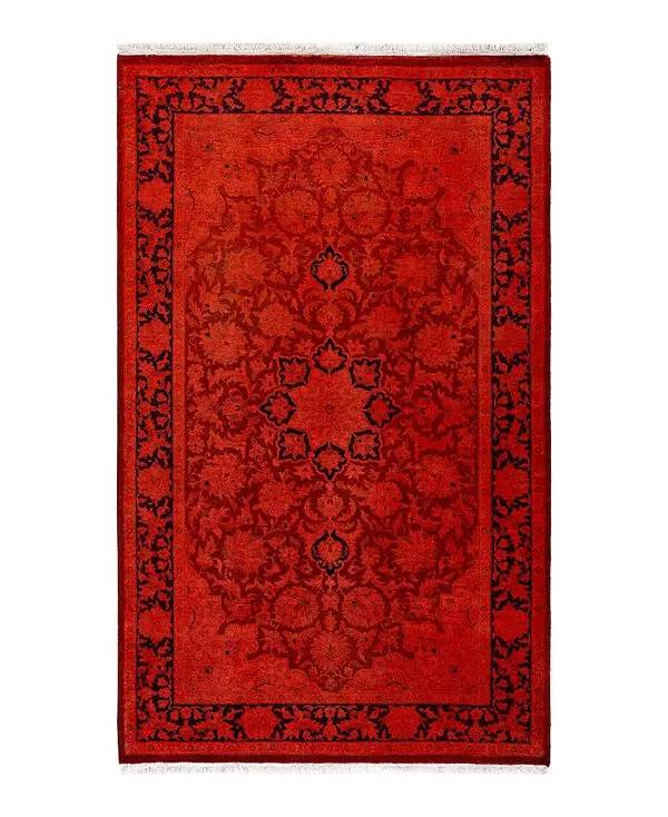Bloomingdale'S Fine Vibrance M1192 Area Rug, 3'2 X 5'2 - Orange