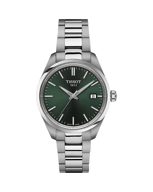 TISSOT Pr 100 34mm Watch - Green/silver