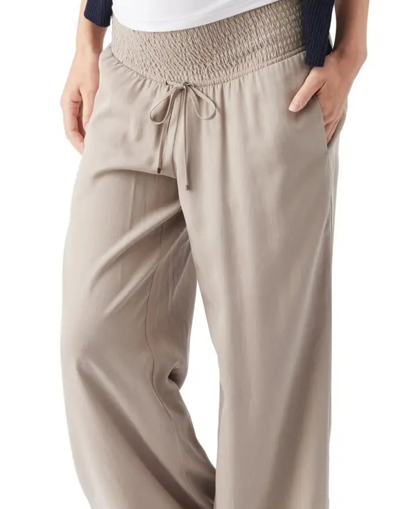 RIPE MATERNITY Wide Leg Tencel Pant