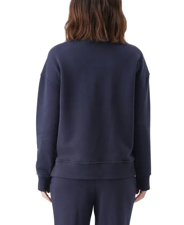 RIPE MATERNITY Relax Nursing Sweat Sweater - Navy
