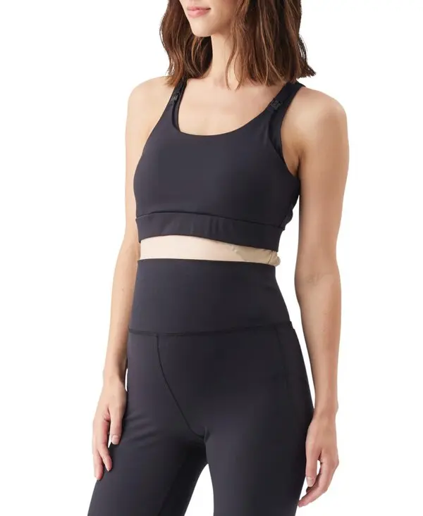 RIPE MATERNITY Tempo Nursing Crop Top