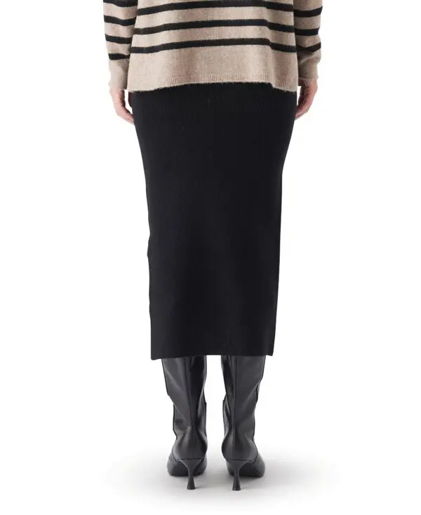 RIPE MATERNITY Dani Knit Skirt - Black
