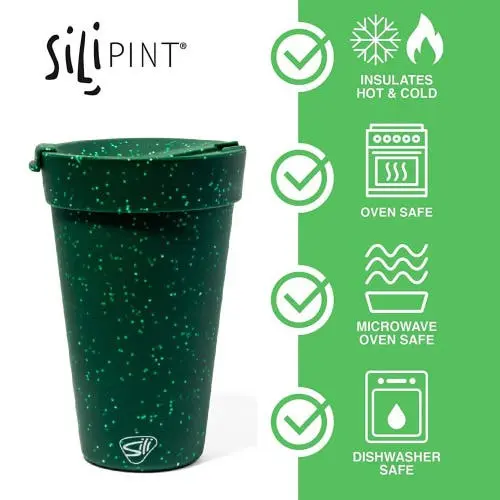 SILIPINT 16 Oz Silicone Coffee Tumbler