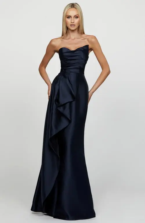 BARIANO Kasery Asymmetric Gown