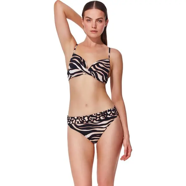GOTTEX Nambiti Underwire C-cup Bikini Top - Safari