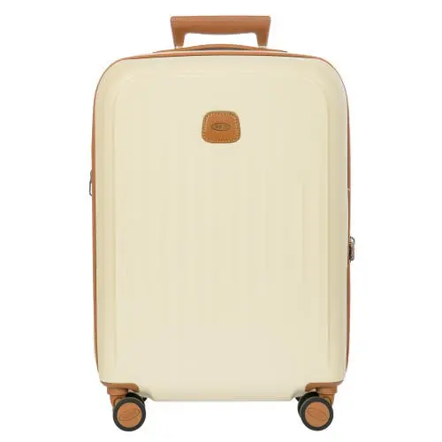Bric'S Taormina Expandable Carry-on Spinner Luggage - Cream