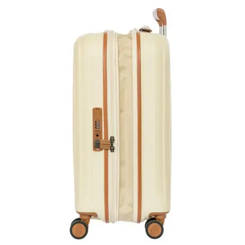 Bric'S Taormina Expandable Carry-on Spinner Luggage - Cream