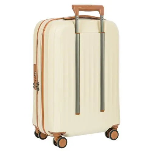Bric'S Taormina Expandable Carry-on Spinner Luggage - Cream