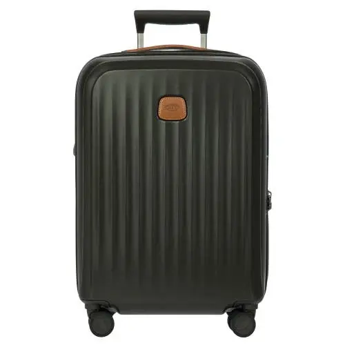 Bric'S Taormina Expandable Carry-on Spinner Luggage - Olive
