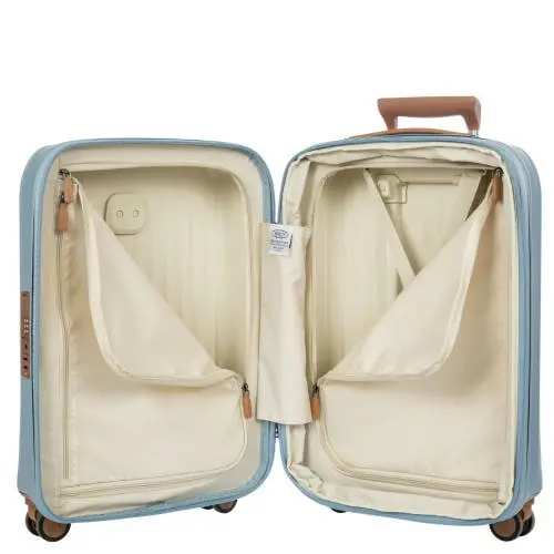 Bric'S Taormina Expandable Carry-on Spinner Luggage - Sky