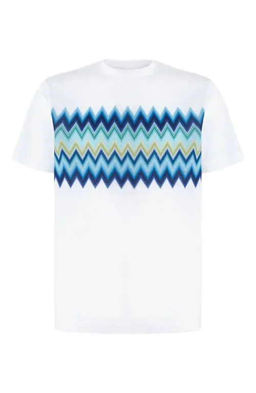 Missoni Short-sleeve T-shirt With Zigzag Insert